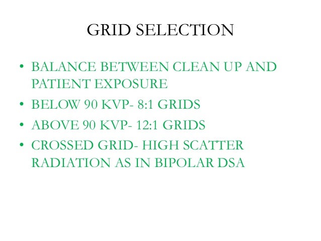 Radiographic grids
