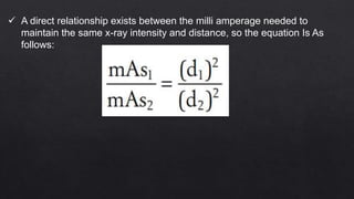 Radiographic image formation | PPTX