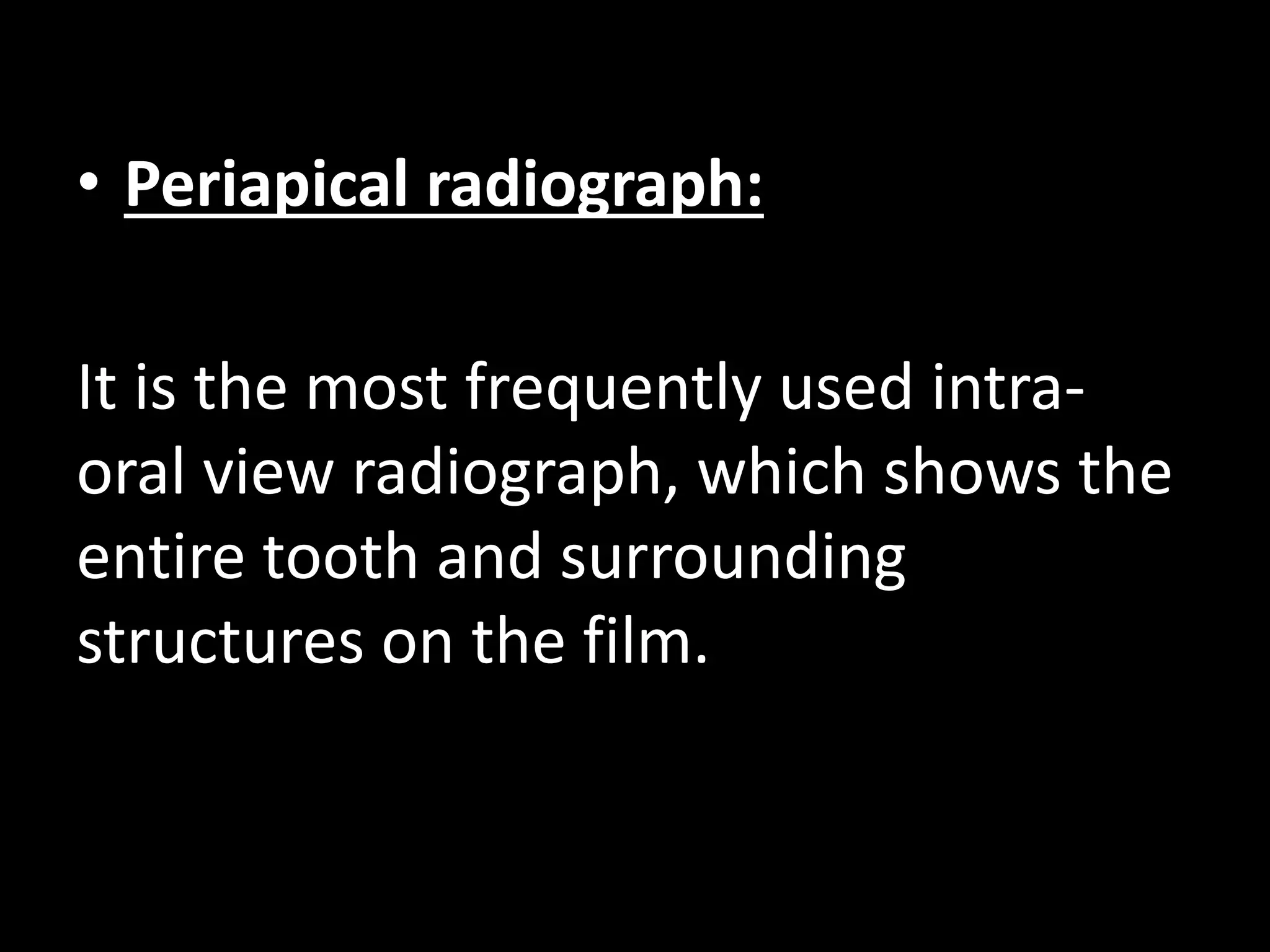 Radiographic interpretation | PPTX