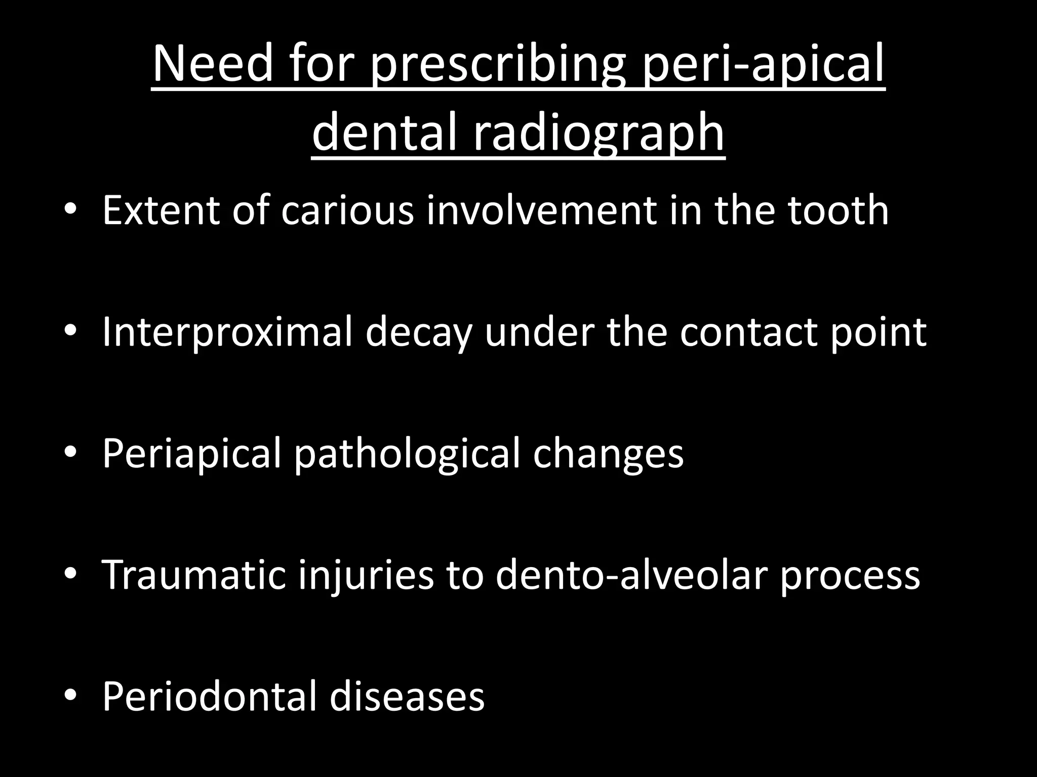 Radiographic interpretation | PPTX