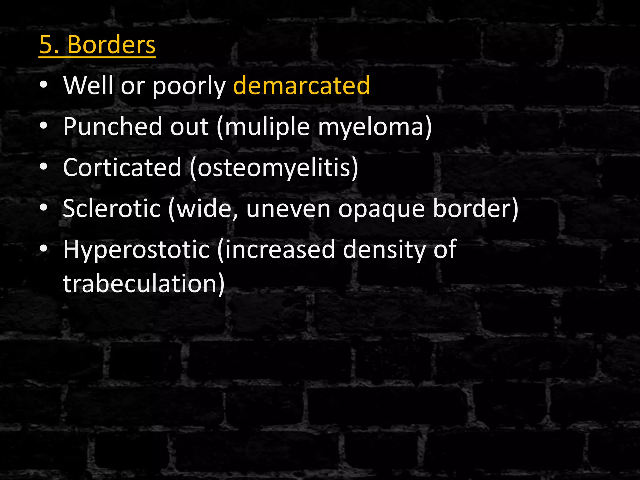 Radiographic interpretation of a lesion | PPTX