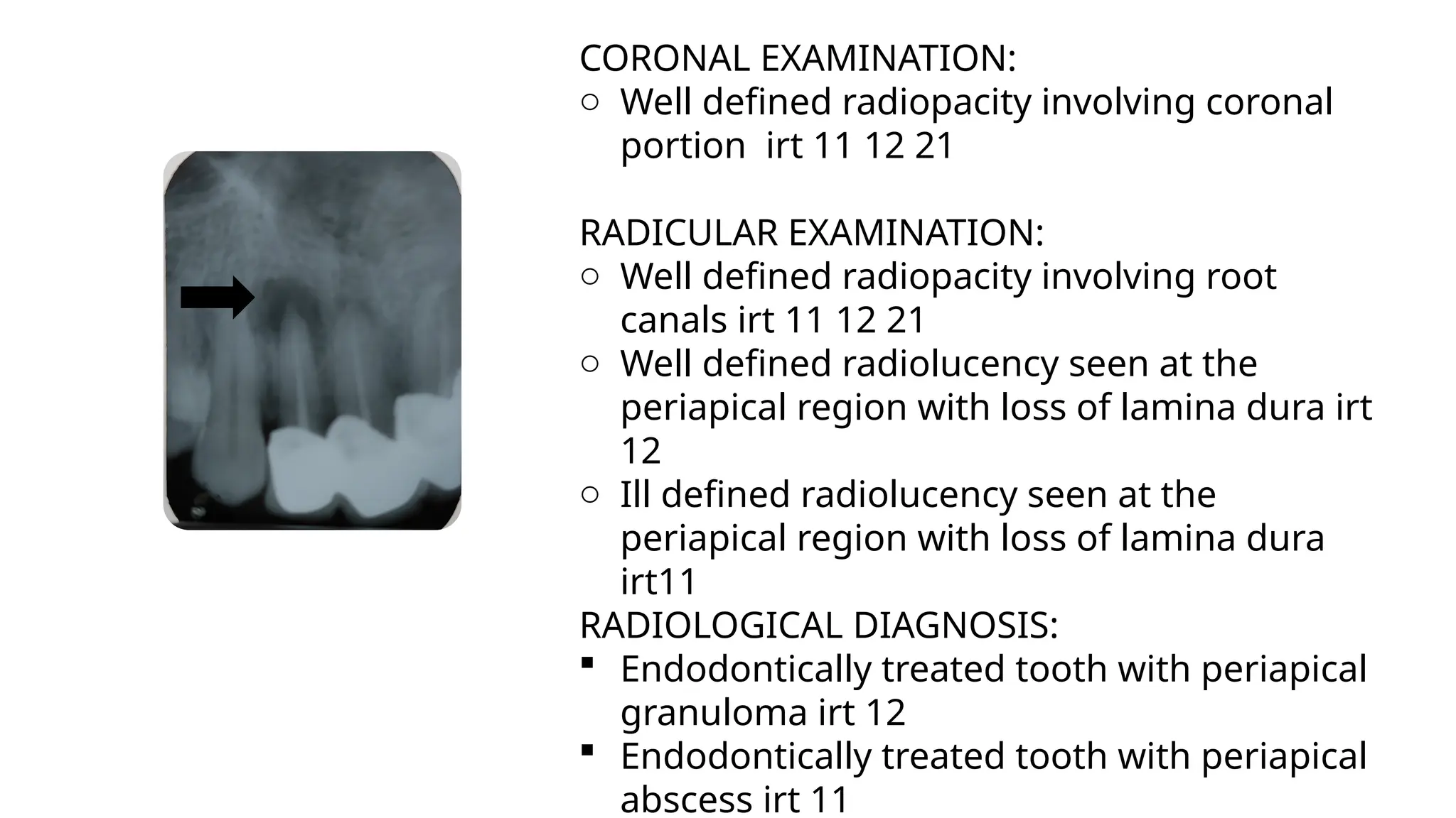 Radiographicity interpretations of iopar | PPTX