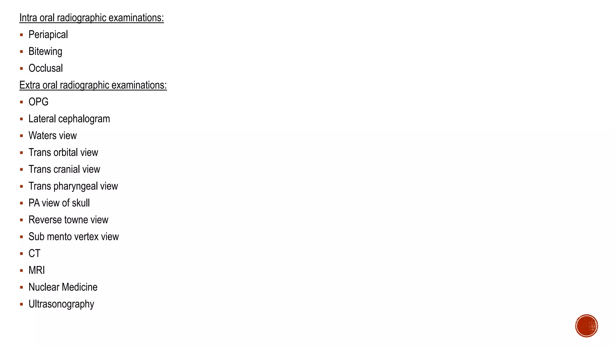 Radiographic investigations in oral and maxillofacial surgery | PPTX