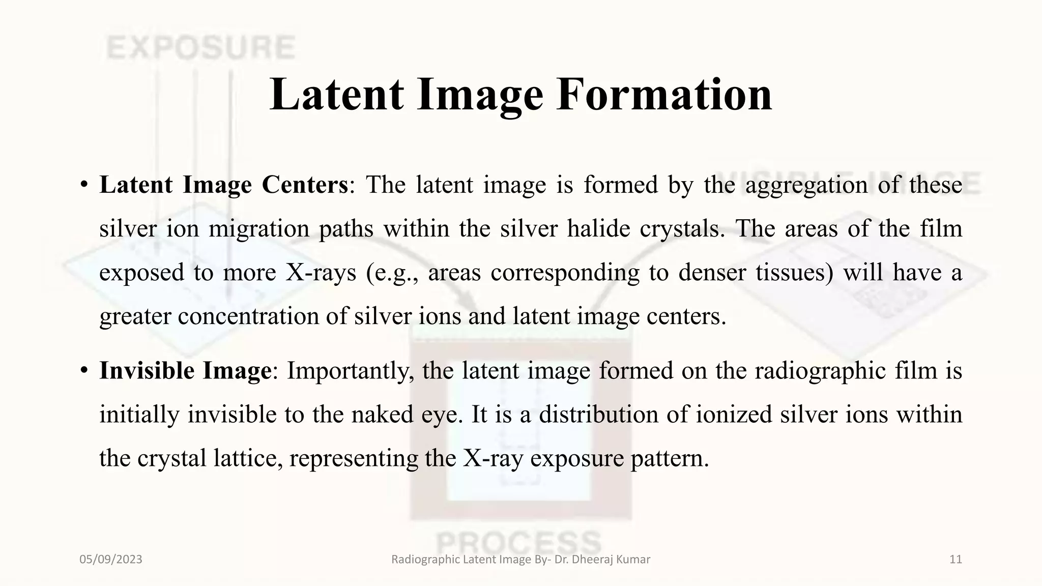 Radiographic Latent Image .pptx