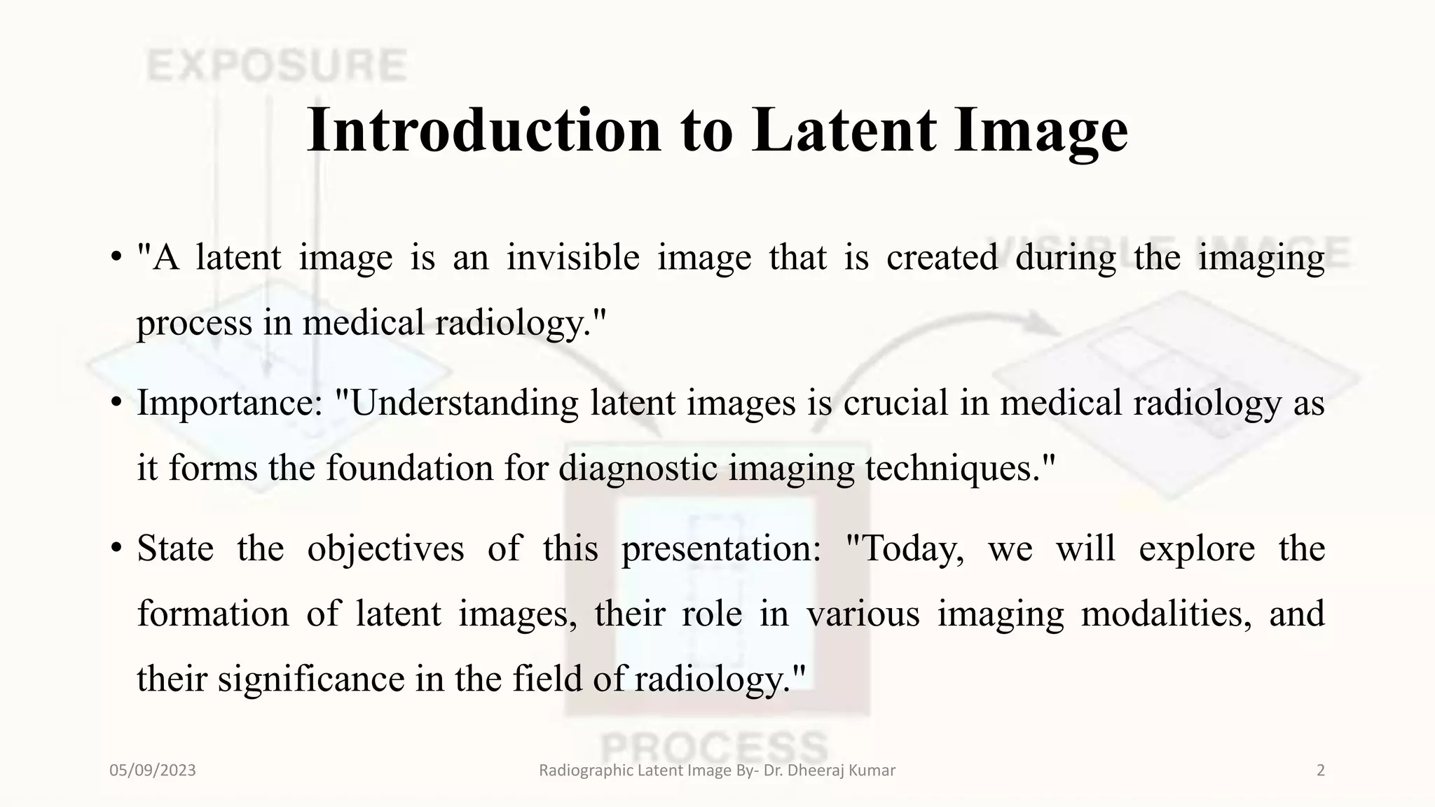 Radiographic Latent Image .pptx