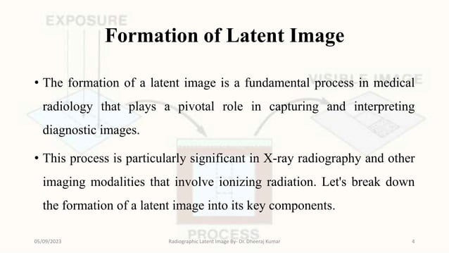 Radiographic Latent Image .pptx