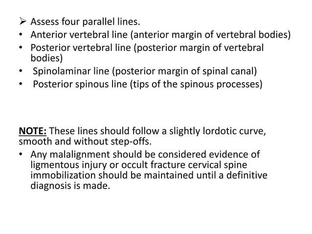 Radiographic lines and angles | PPTX