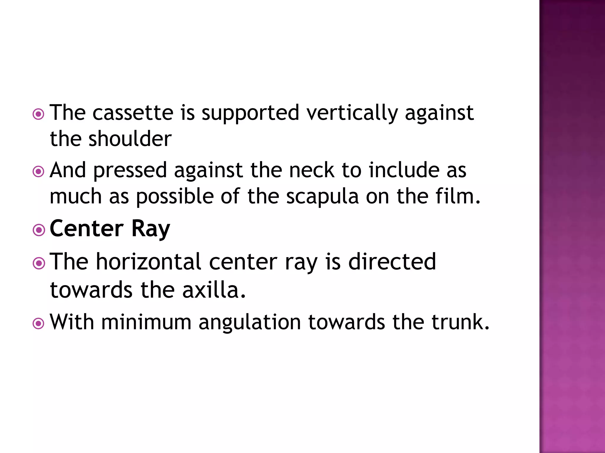 Radiographic positioning of humerus and shoulder | PPTX
