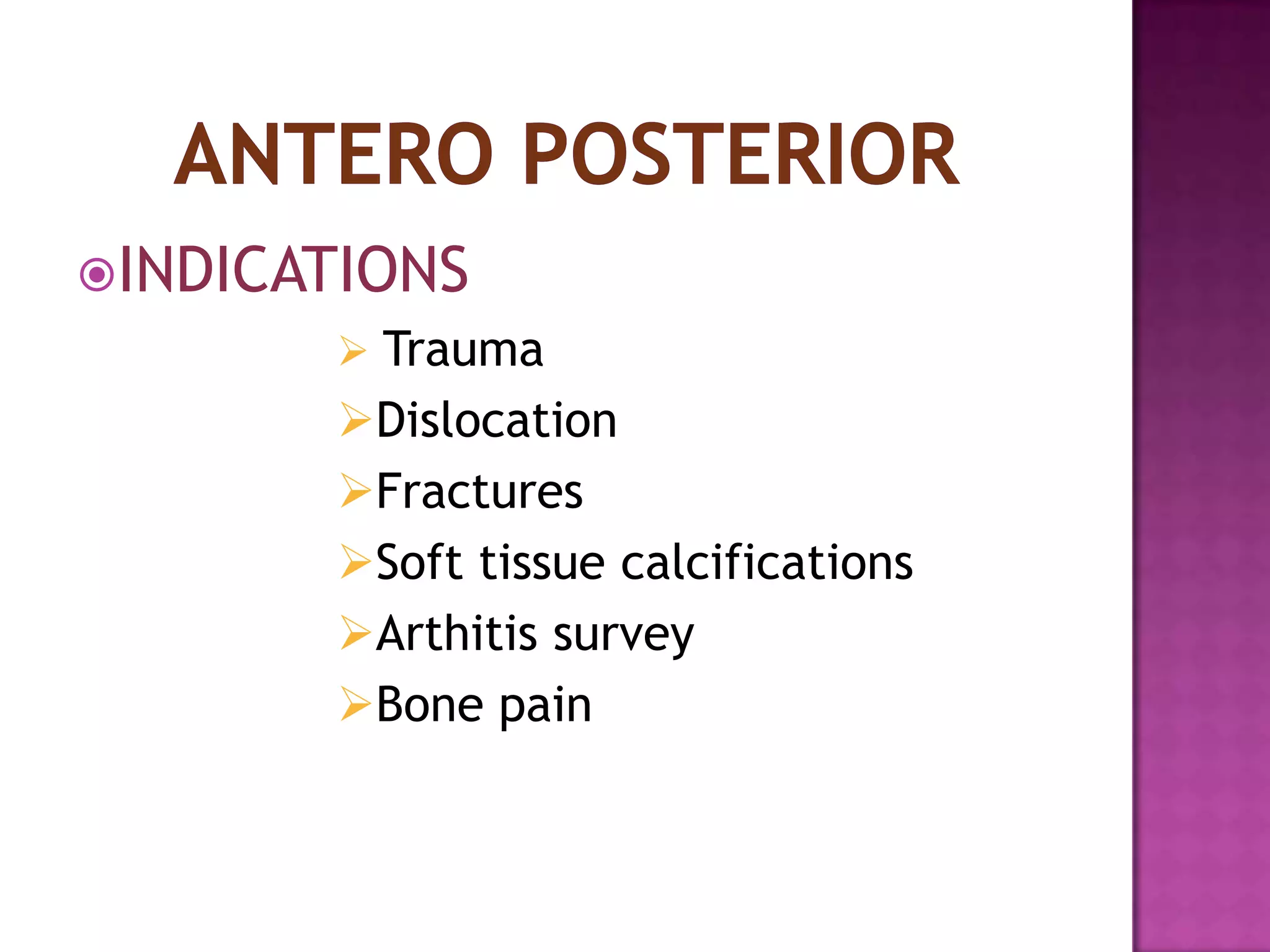 Radiographic positioning of humerus and shoulder | PPTX