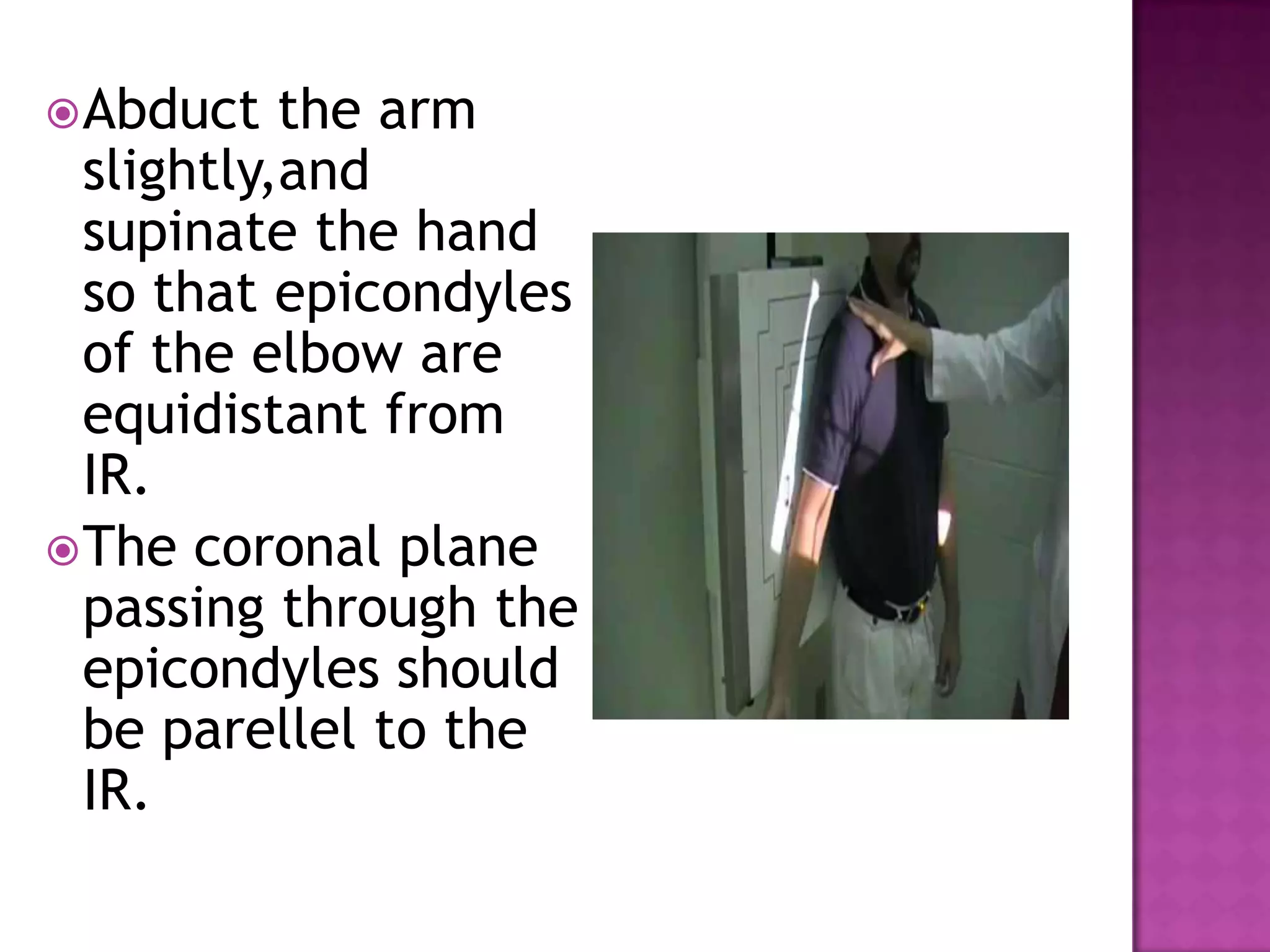 Radiographic positioning of humerus and shoulder | PPTX