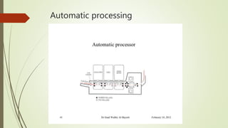 Radiographic processing and dark room | PPTX