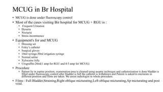 Radiographic round on mcug | PPTX