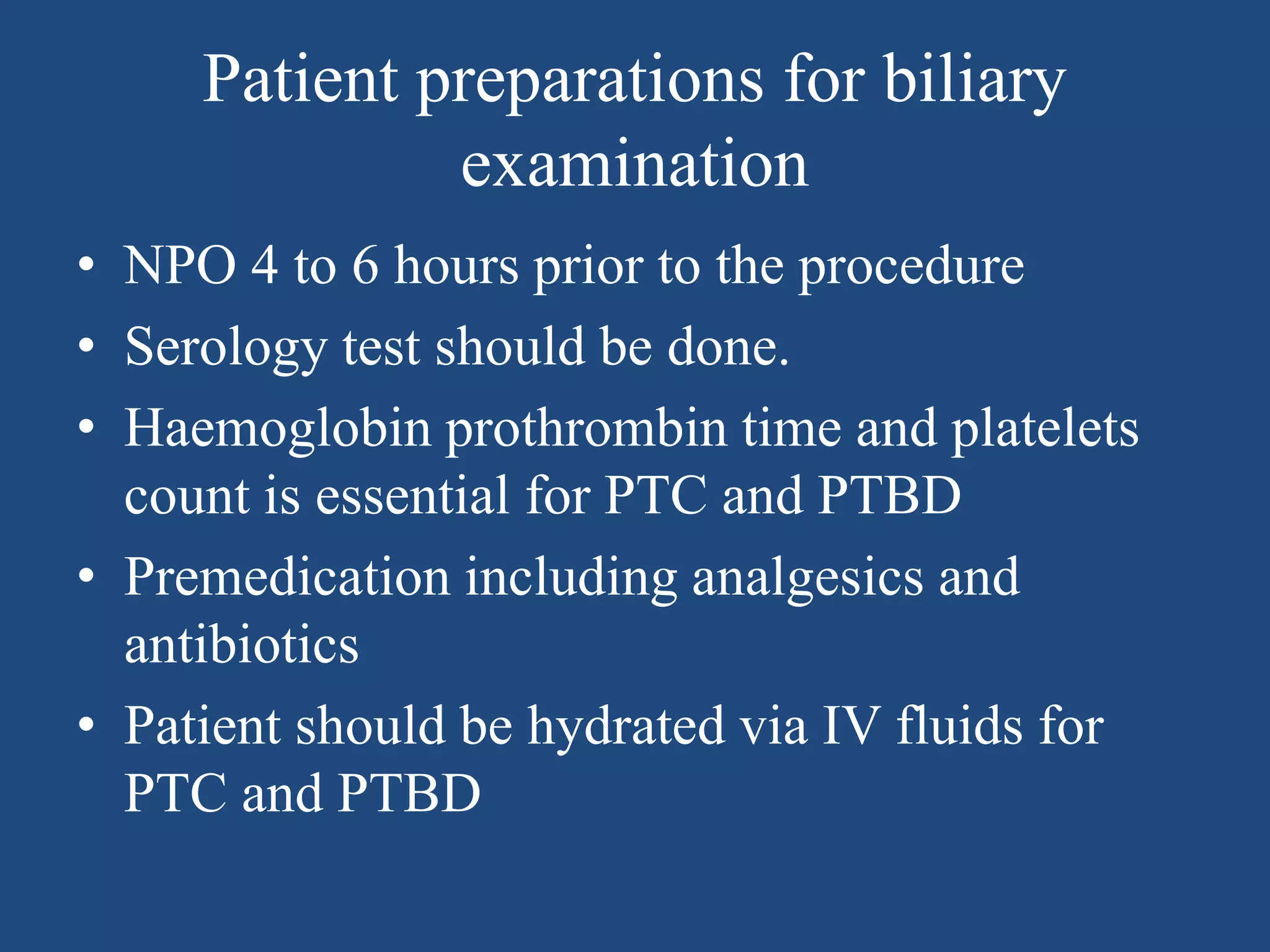Radiographic technique of biliary system | PPTX