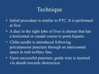Radiographic technique of biliary system | PPTX