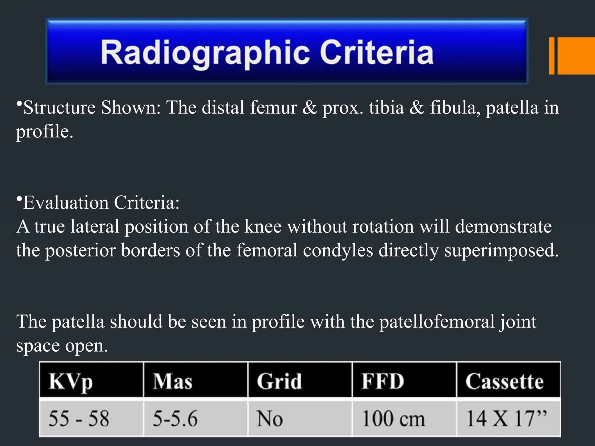 Radiographic technique of Leg, Knee, Femur V2.pptx