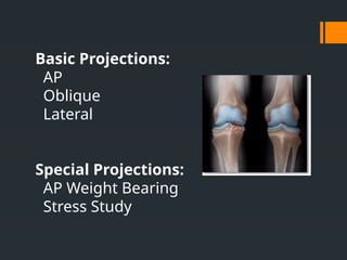 Radiographic technique of Leg, Knee, Femur V2.pptx