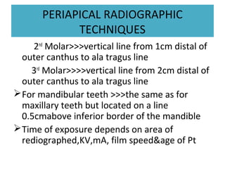 Radiographic techniques | PPT
