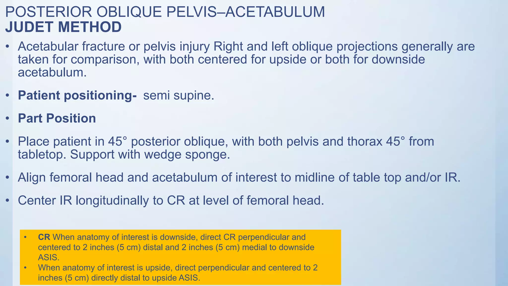 Radiographic views of proximal femur and pelvis | PPTX