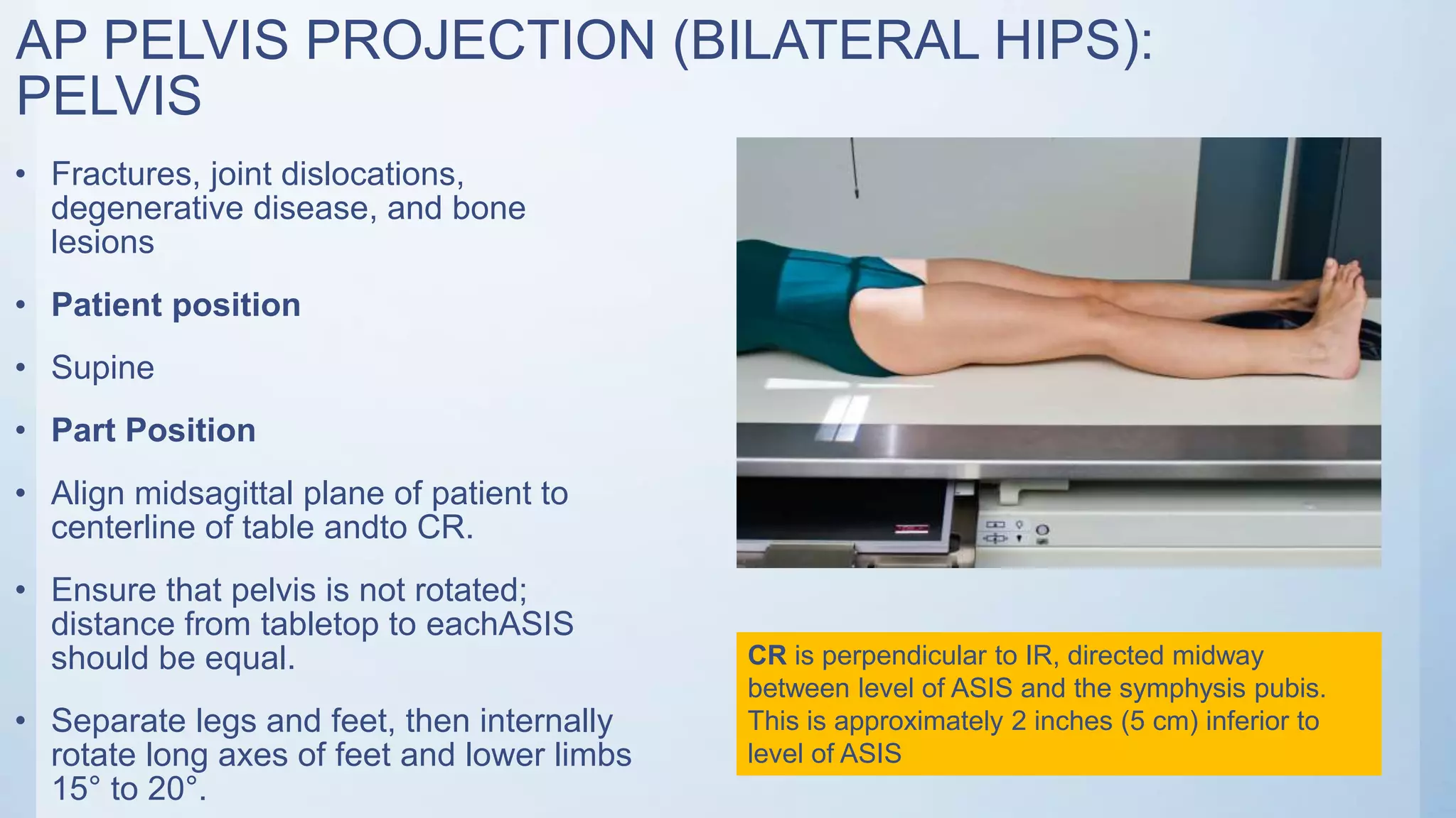 Radiographic views of proximal femur and pelvis | PPTX