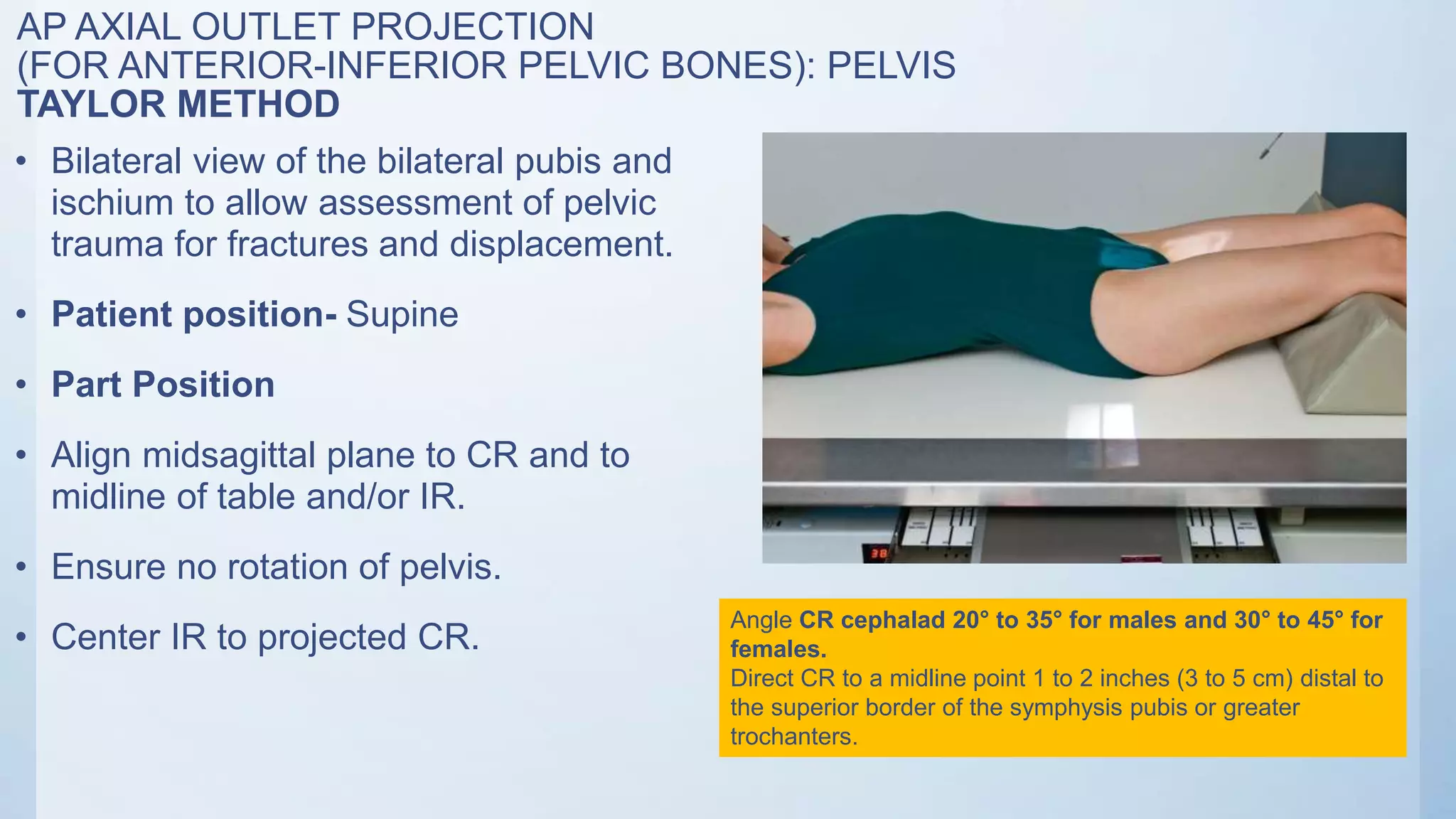 Radiographic views of proximal femur and pelvis | PPTX