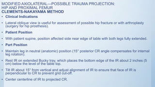 Radiographic views of proximal femur and pelvis | PPTX