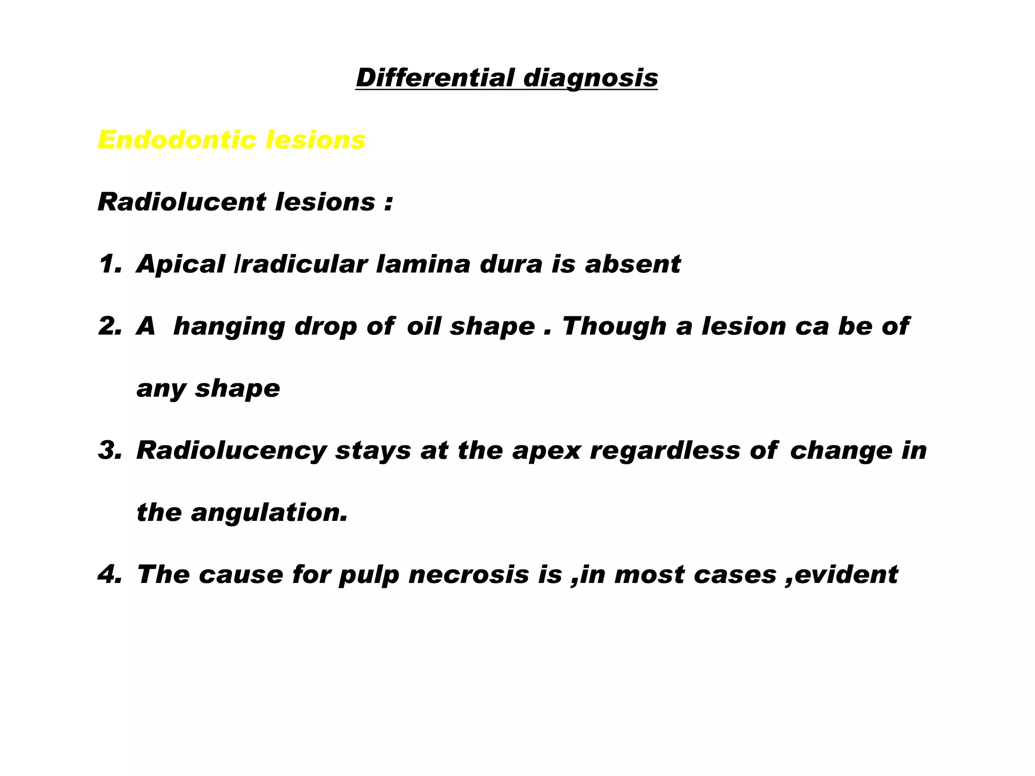 Radiographs in endodontics | PDF