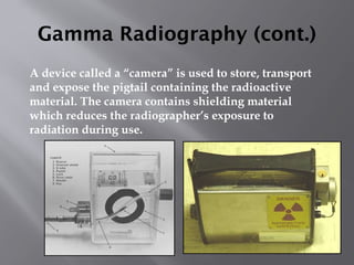 Technical seminar on Introduction to RADIOGRAPHY.pptx | Physics | Science