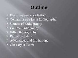 Technical seminar on Introduction to RADIOGRAPHY.pptx
