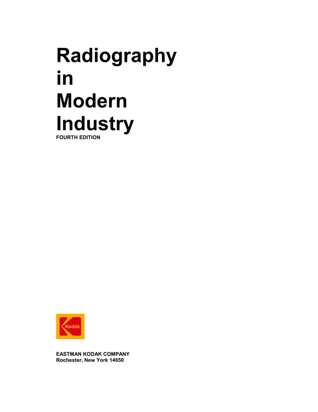 Radiography in-modern-industry | PDF