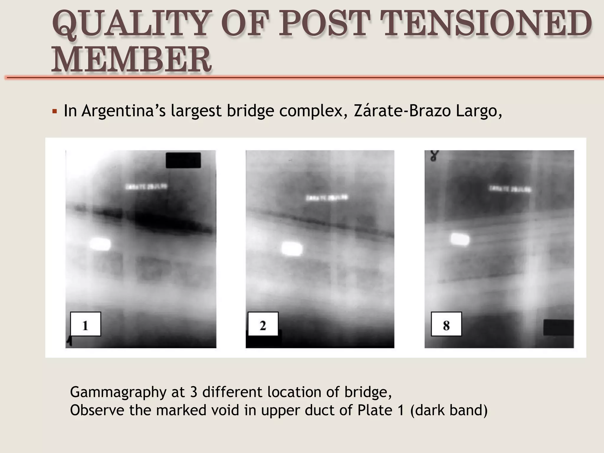 NDT by Radiography in Civil Engineering | PPTX