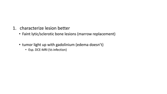 Approach to MSK tumor radiology.pptx | Bone and Joint Conditions ...