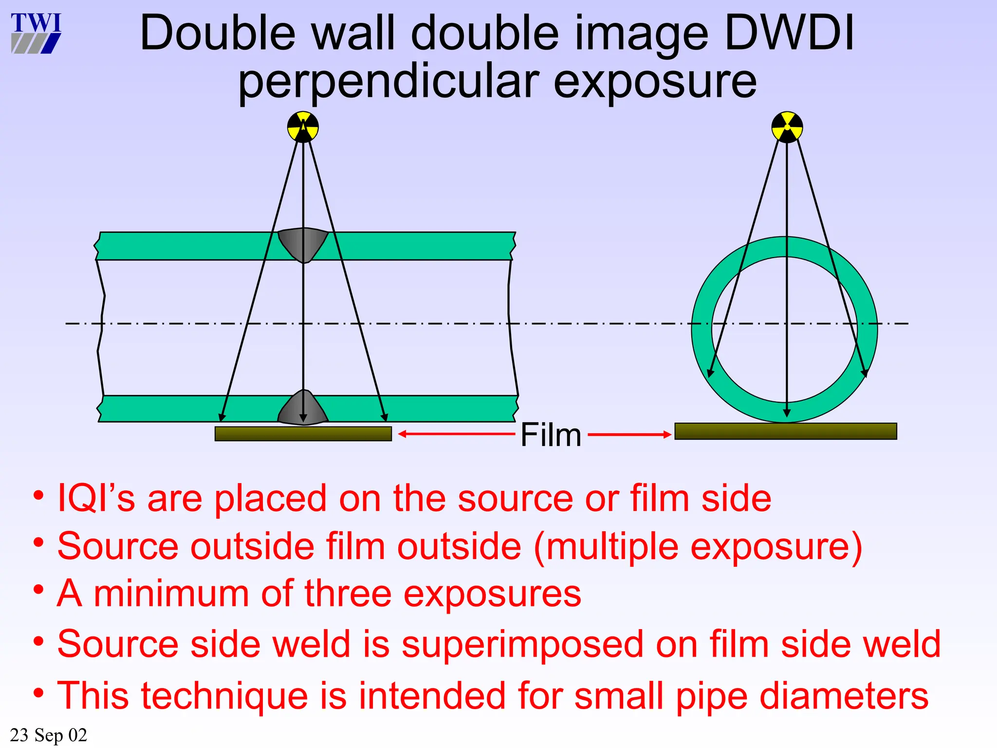 TWI - Radiography Inspection Part 4 refresher | PPT