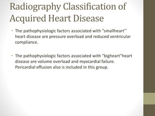 Radiography of acquired Heart Disease.pptx