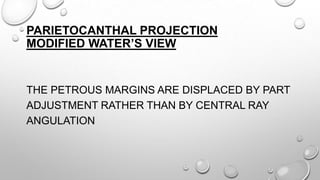 Radiography of eye | PPTX