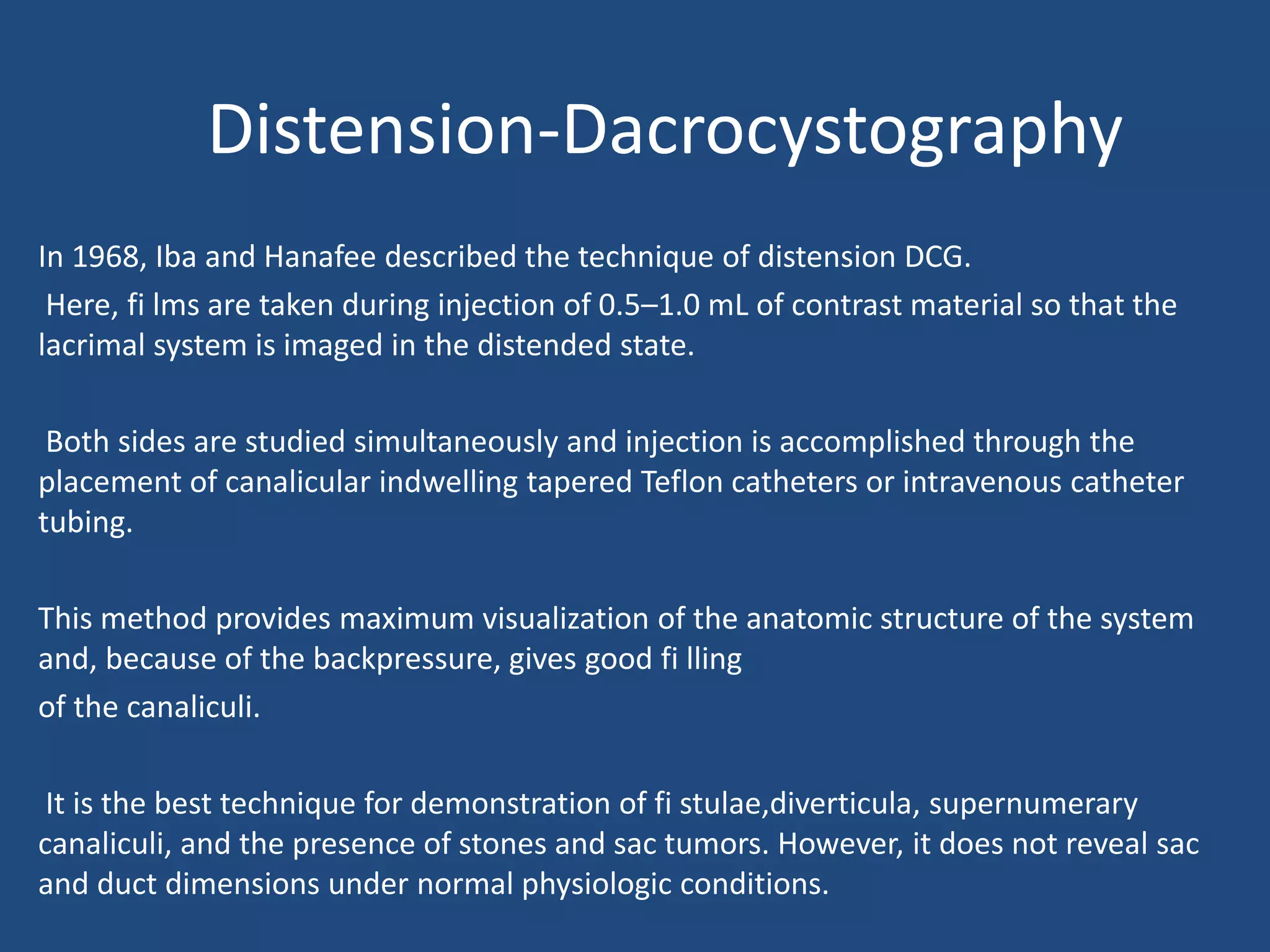 Radiography round on dacrocystography | PPTX