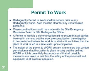 Radiography Safety HSE Presentation HSE Formats.PPT