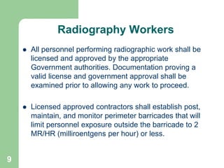 Radiography Safety HSE Presentation HSE Formats.PPT