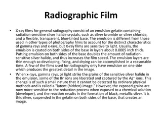 Radiography techniques | PPTX
