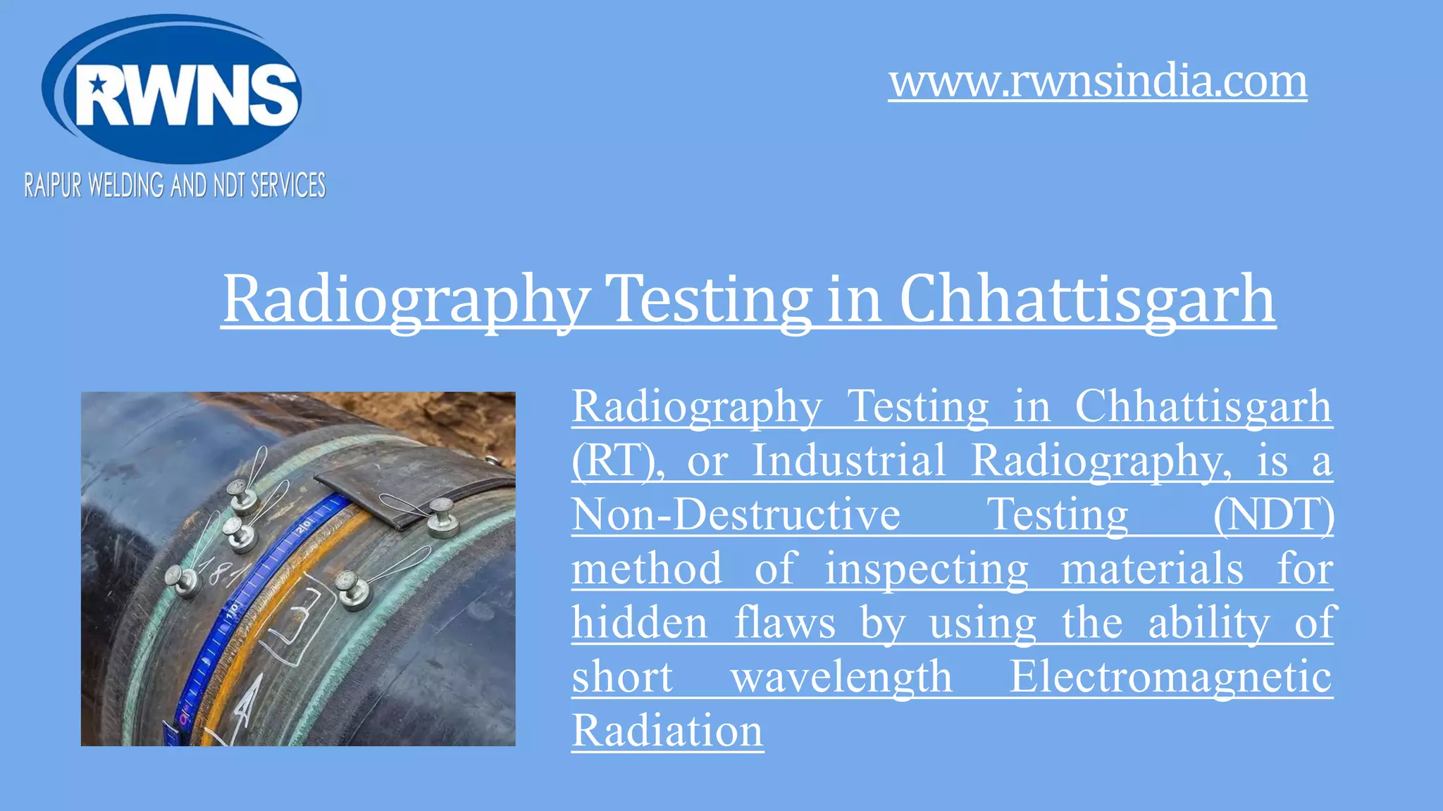 Radiography Testing in Chhattisgarh.pptx