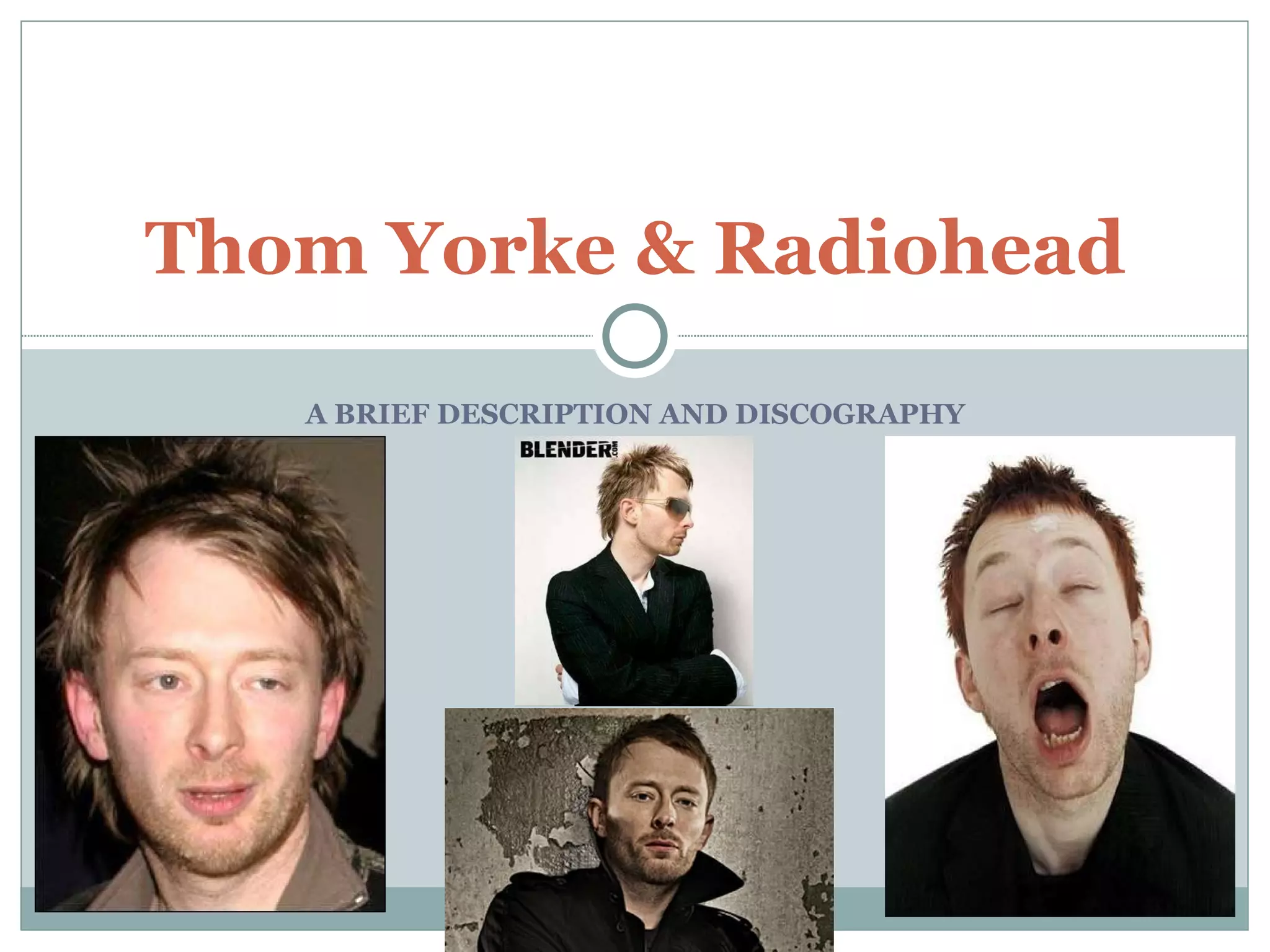 Radiohead sample powerpoint | PPT