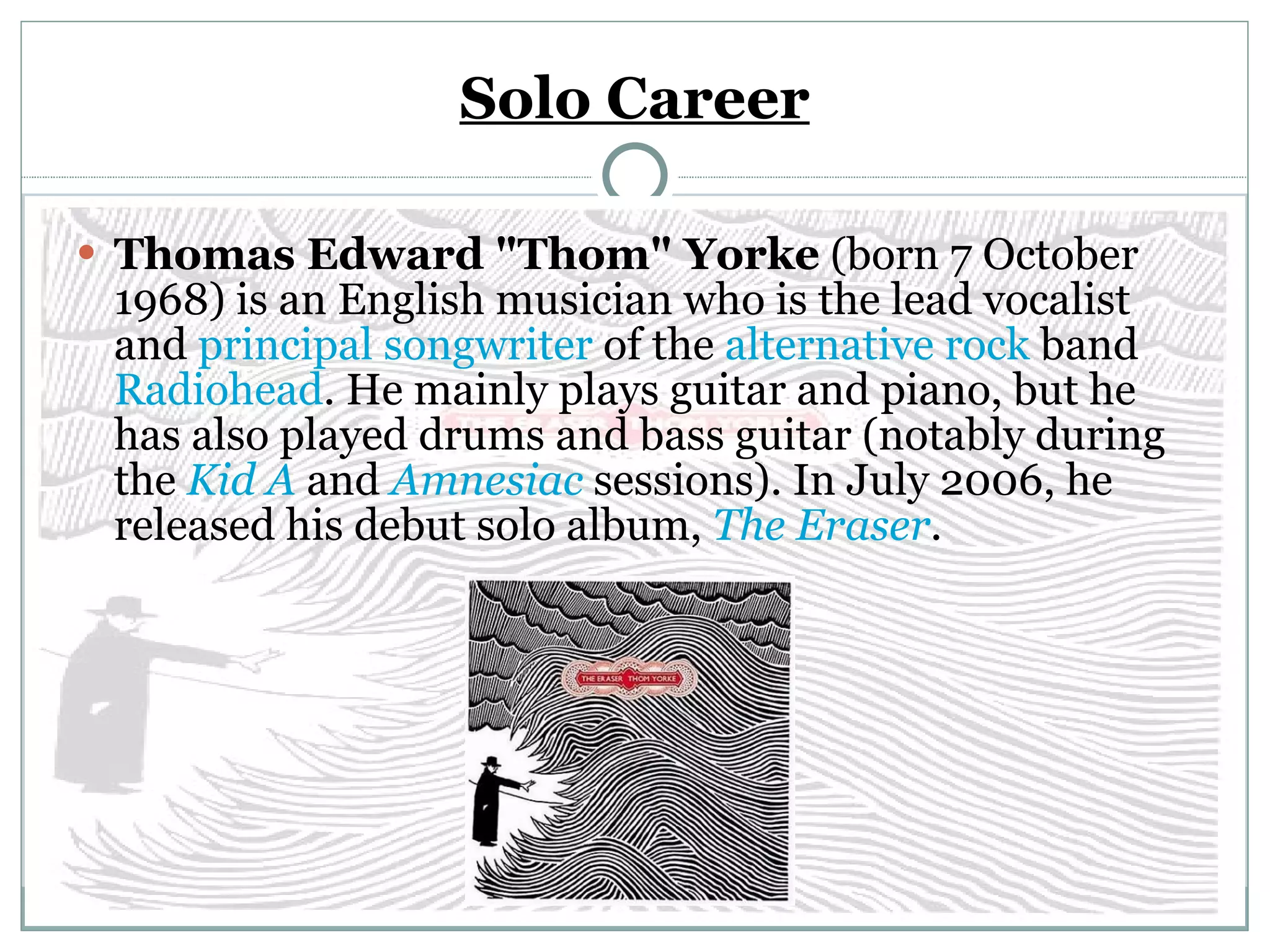 Radiohead sample powerpoint | PPT