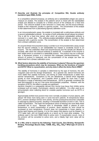 Radioimmunoassay | PDF
