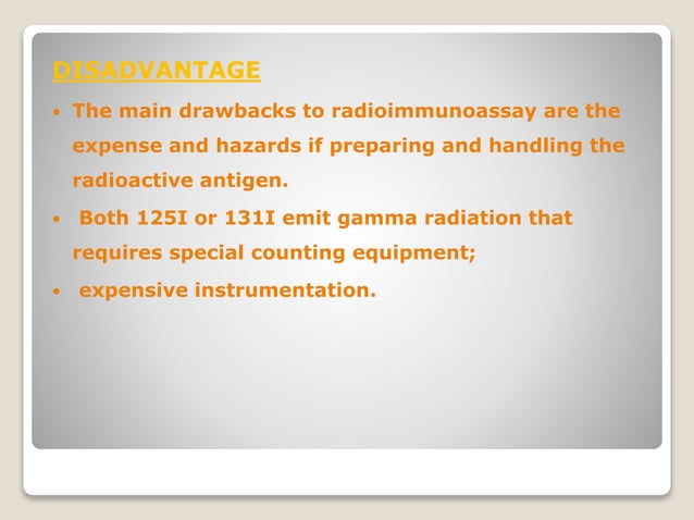 Radio immuno assay, RIA, by kk sahu | PPT