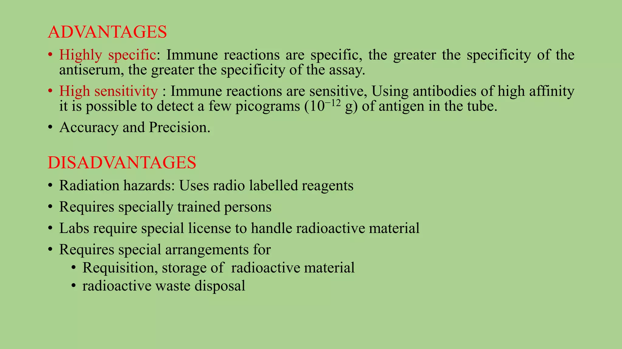Radio immunoassay (RIA) | PPTX