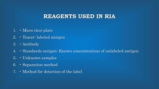 Radioimmunoassay by Siddhartha Das | PPT