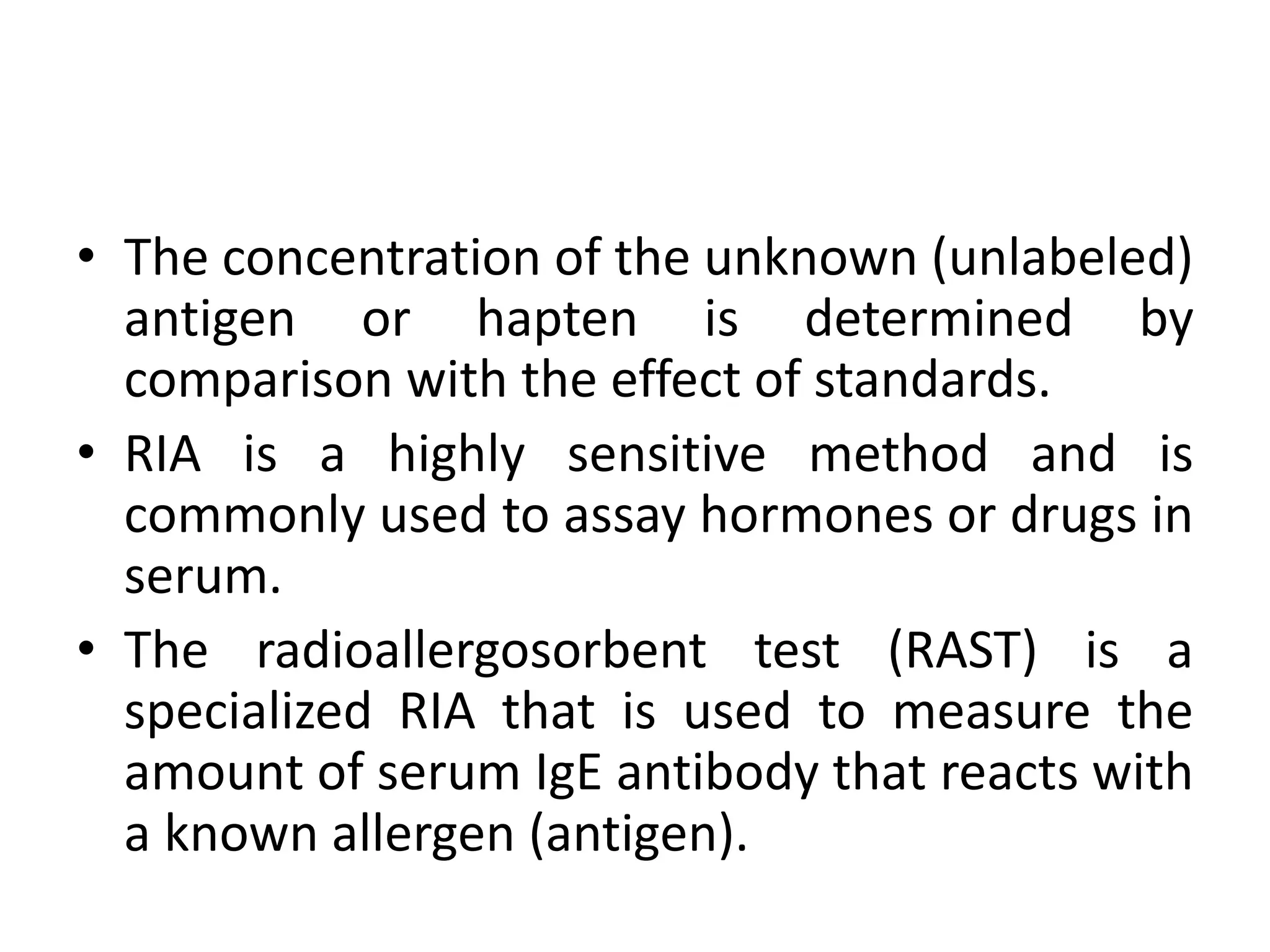 Radioimmunoassay (RIA) immunologynotes .pptx