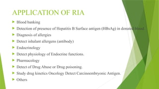 Radio Immuno Assay (RIA) technique .pptx