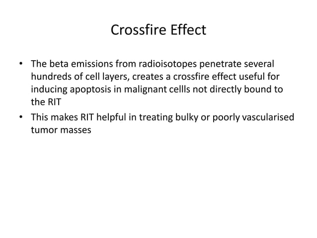 RADIOIMMUNOTHERAPY.pptx | Cancer | Diseases and Conditions