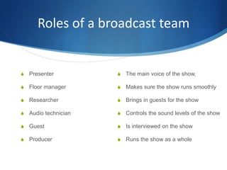 Radio industries presentation | PPT | Free Download