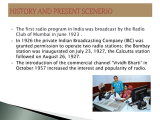 Radio in india | PPTX